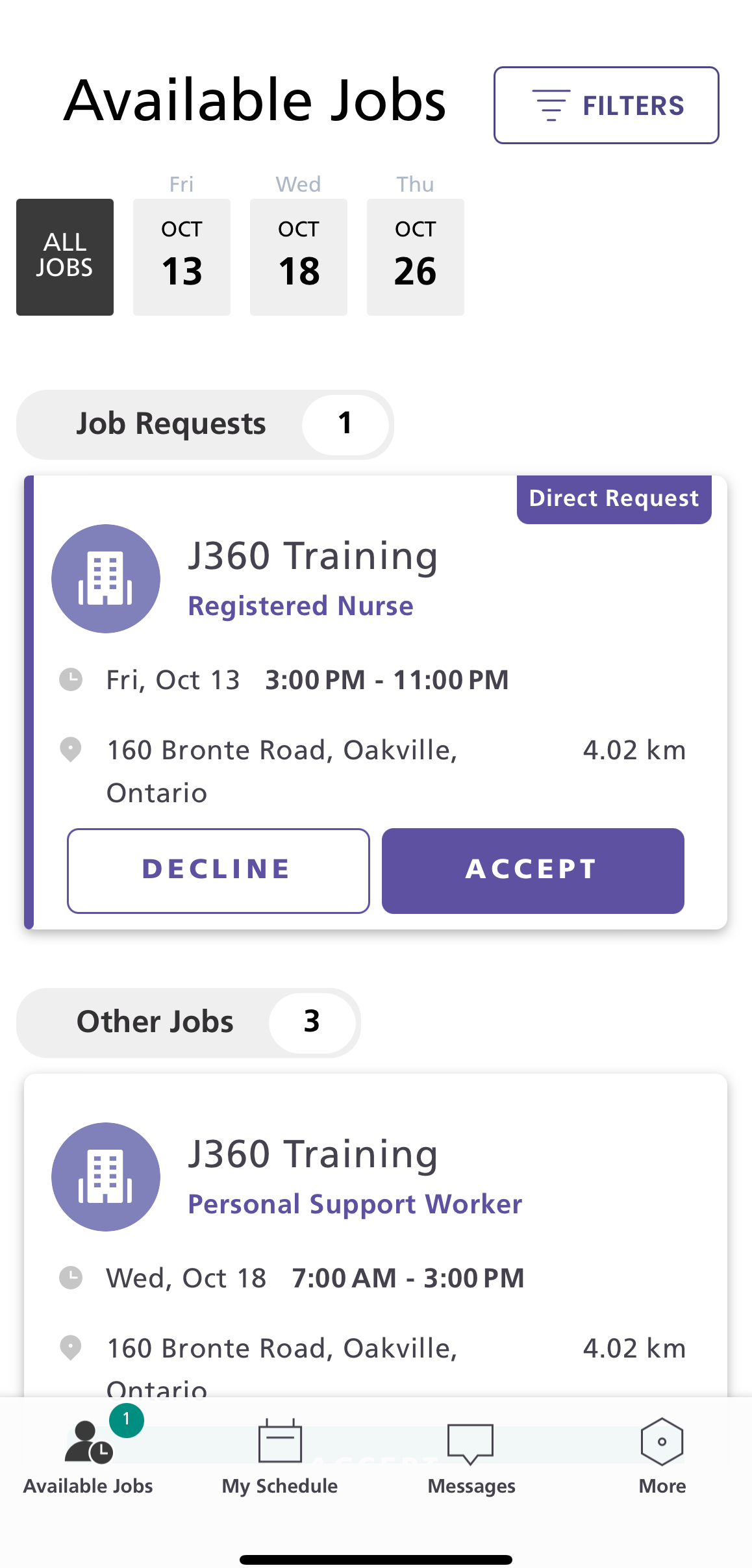 How do I see and accept available jobs/shifts? – BookJane