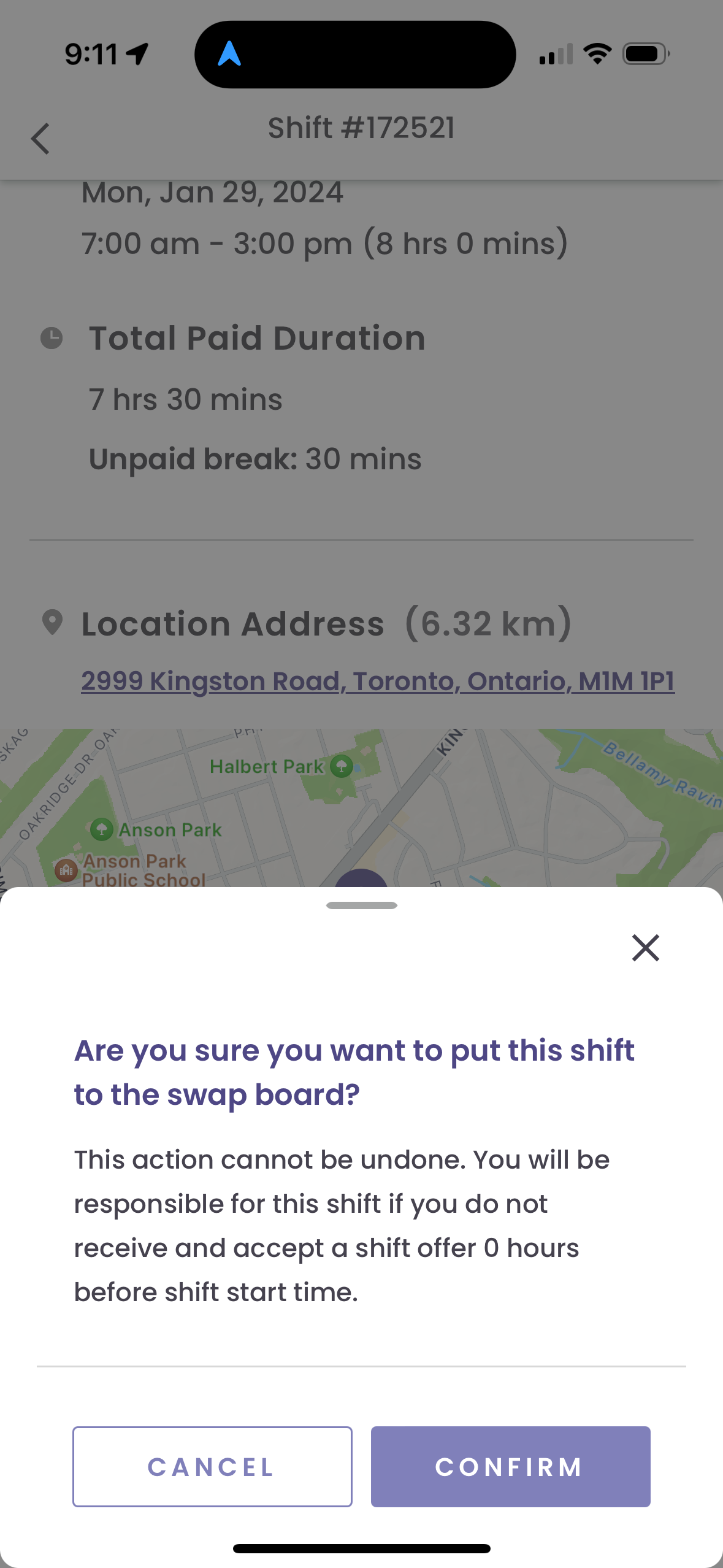 How do I swap shift(s)? – BookJane