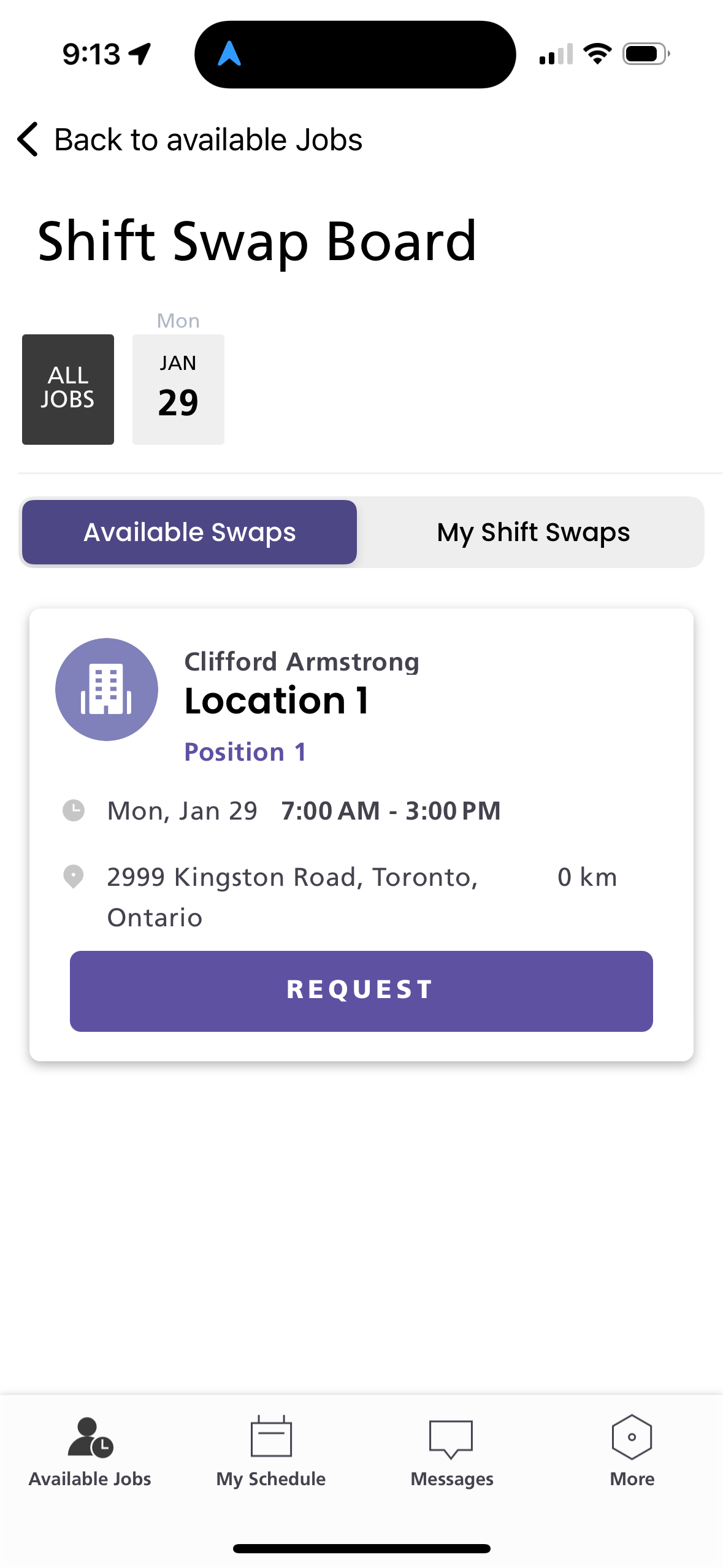 How do I swap shift(s)? – BookJane