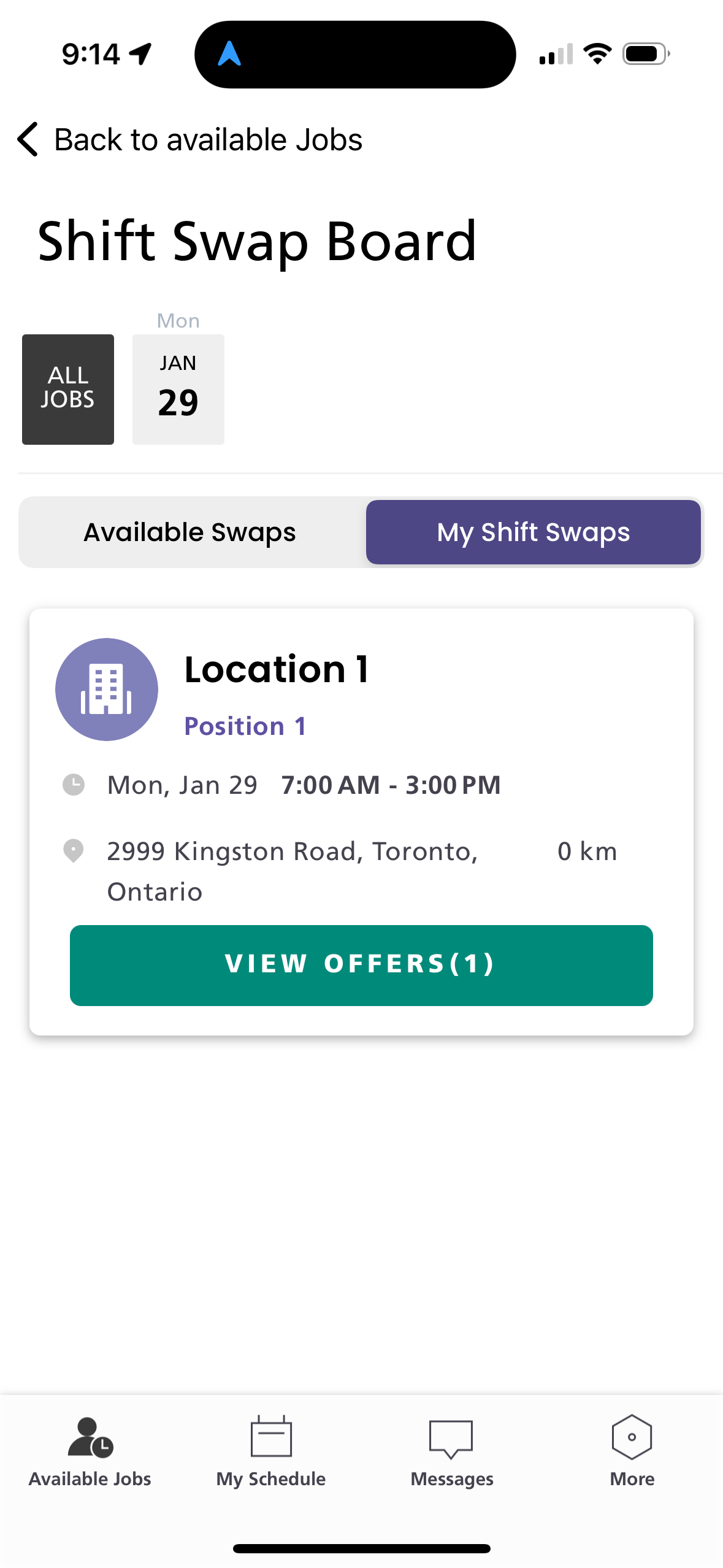 How do I swap shift(s)? – BookJane