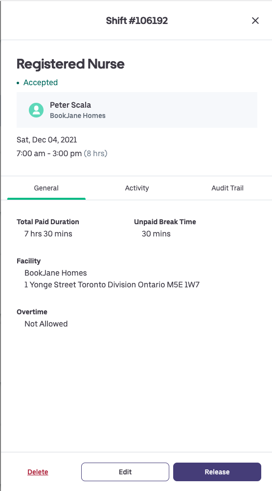 How do I review, edit or cancel a shift? – BookJane